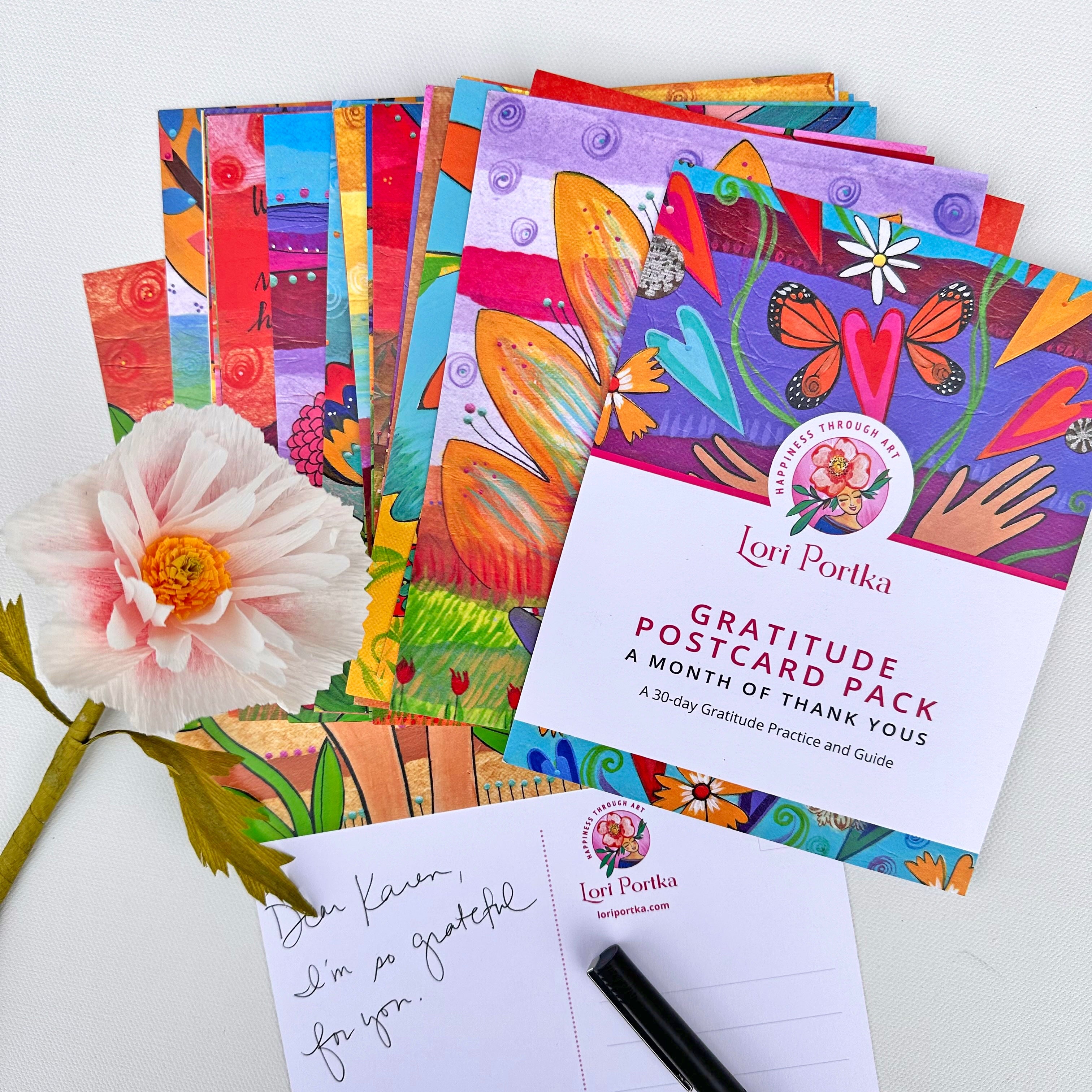 Gratitude Postcard Pack (Updated!) – Lori Portka